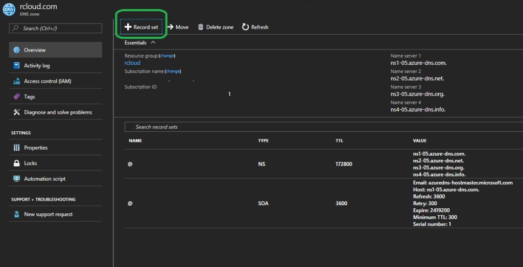Azure DNS Records and limitations – Azure4you By Lalit Rawat