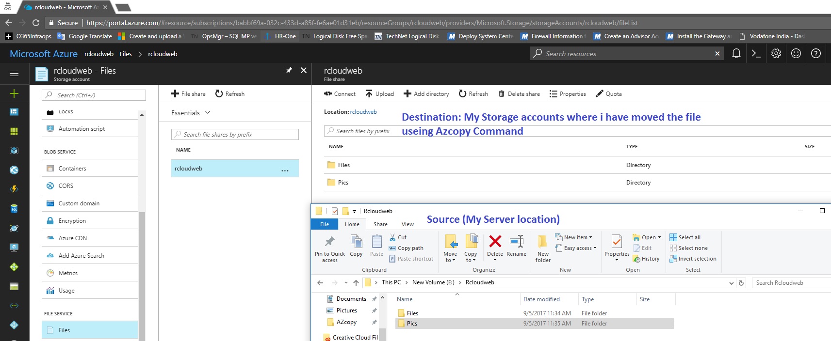 File Server Migration to Azure Using Azcopy Utility – Azure4you By ...