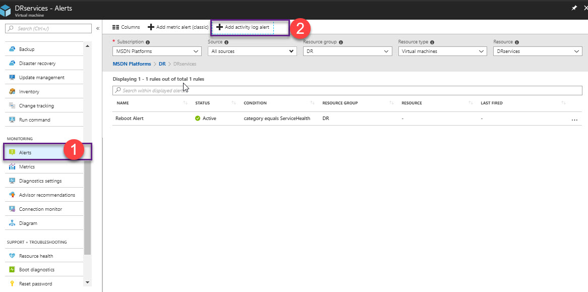 Azure VMs Reboot and Maintenance Alerts – Azure4you By Lalit Rawat