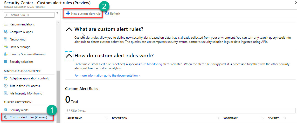 Securing Azure Environments Using: -Azure Security Center – Azure4you ...